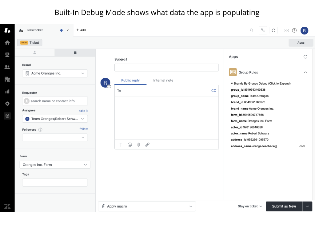 Group Rules App Integration with Zendesk Support